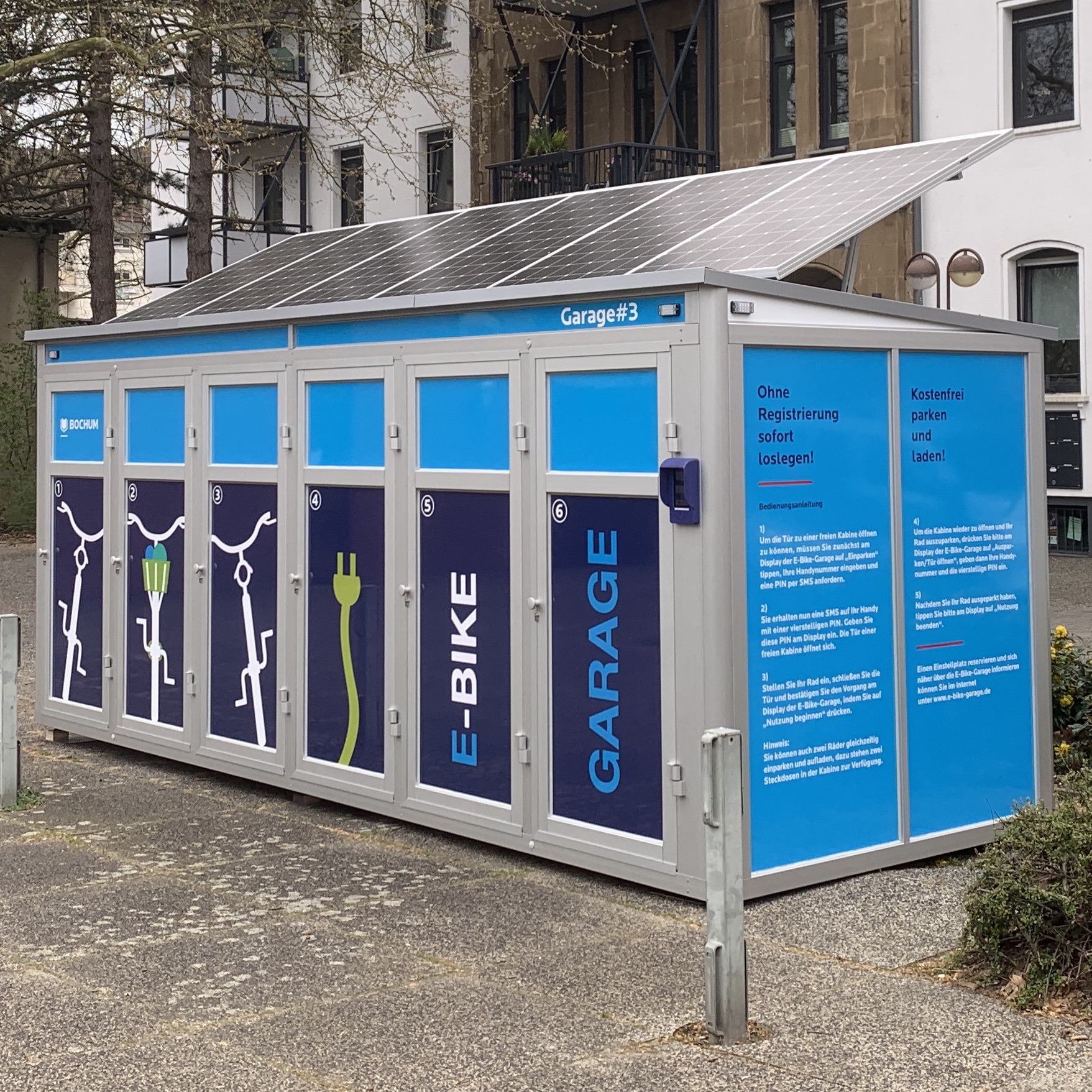 E-Bike-Garage jetzt auch am Schauspielhaus auf dem William-Shakespeare ...